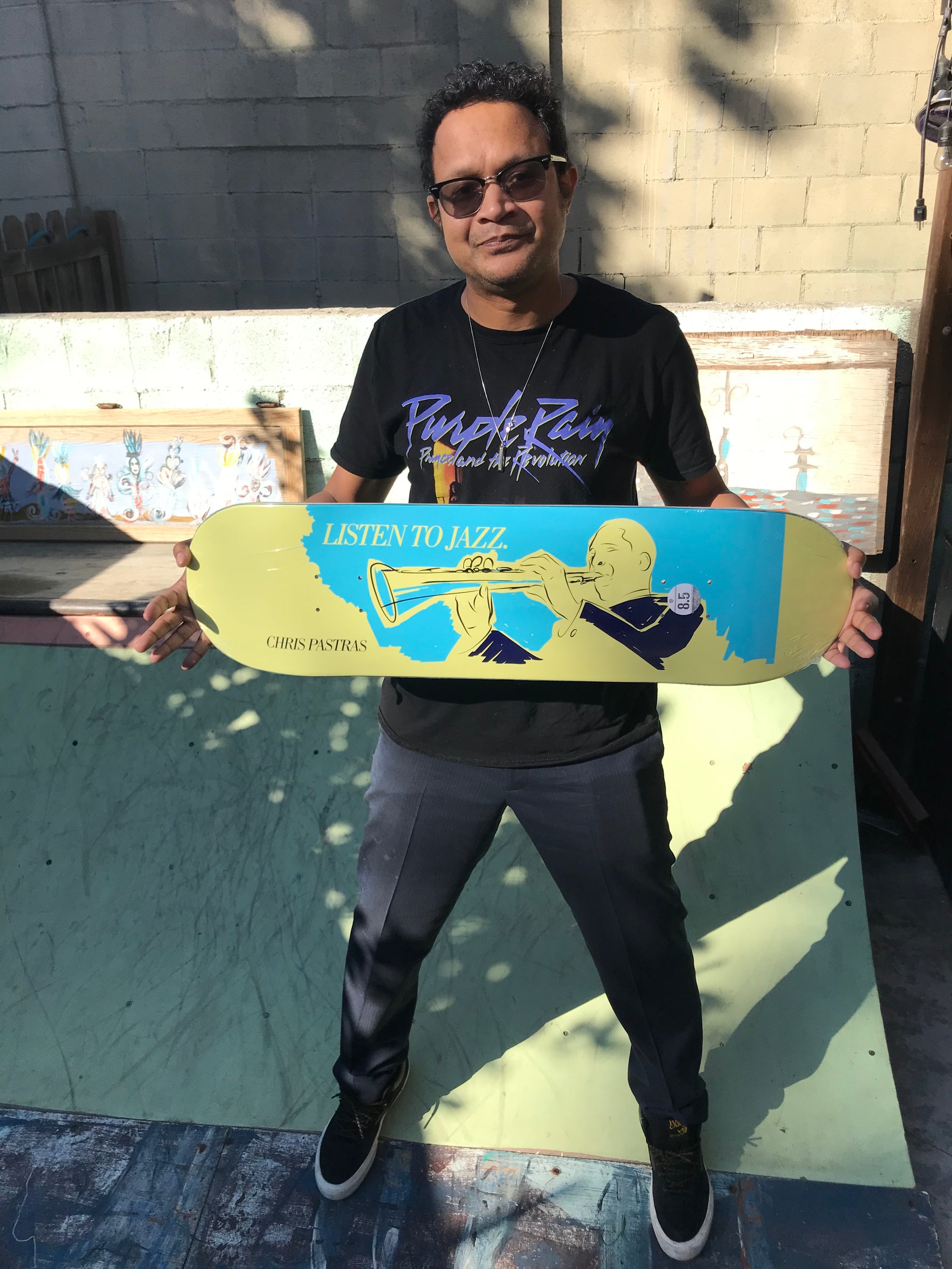 VINTAGE VINYL: Chris Pastras "Listen To Jazz" 8.25" – Stereo Skateboards