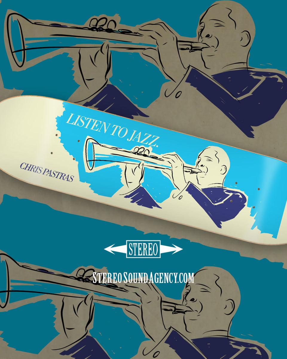 VINTAGE VINYL: Chris Pastras "Listen To Jazz" – Stereo Skateboards